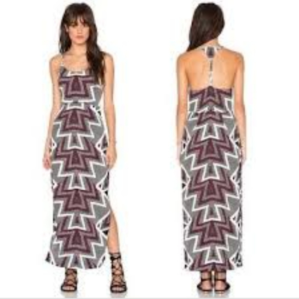 Free People Slubby Crinkle Serves You Right Printed M… - Gem